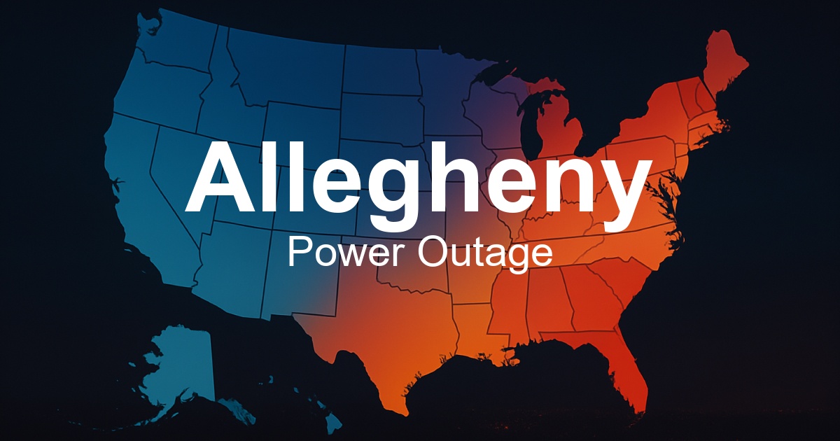 Allegheny Power Outages - Live Outage Map & Current Status