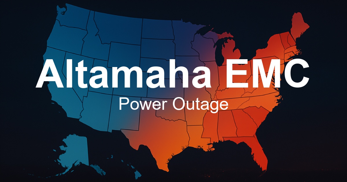 Altamaha EMC Power Outages - Live Outage Map & Current Status