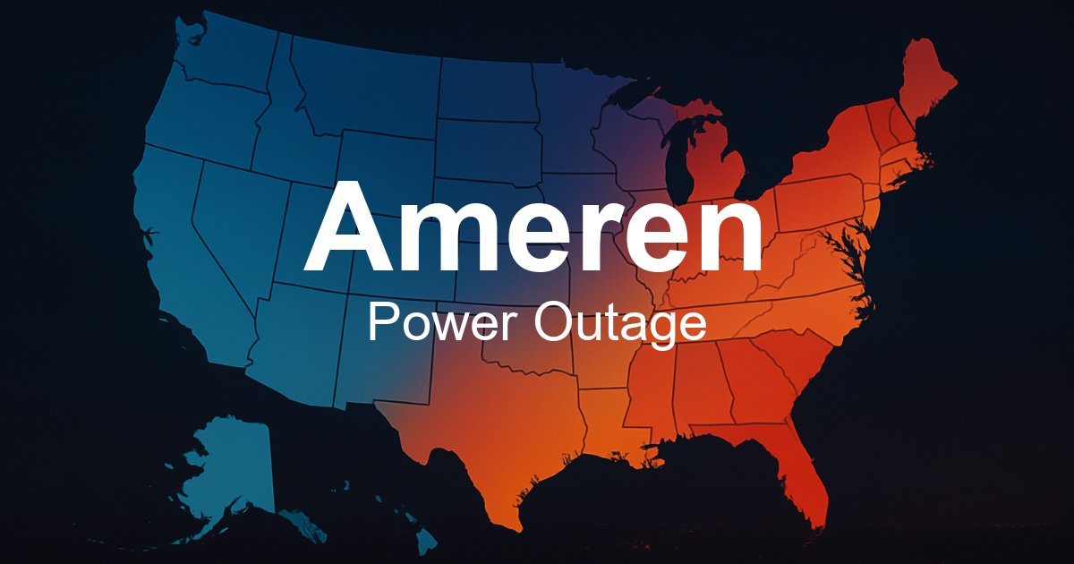 Ameren Power Outages - Live Outage Map & Current Status