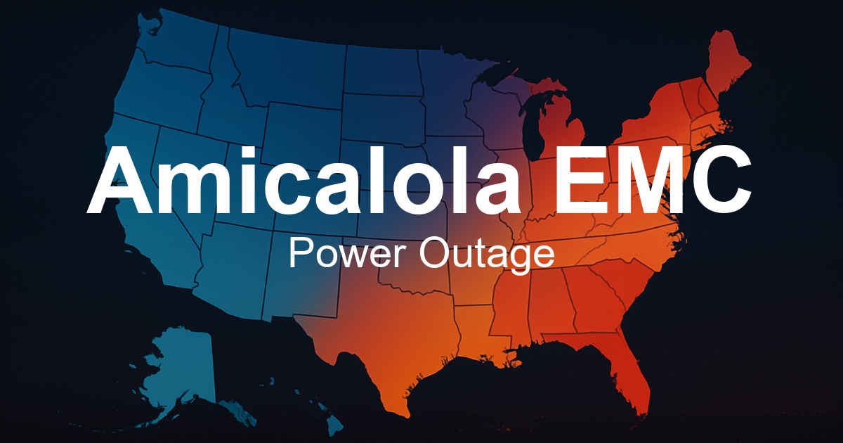 Amicalola EMC Power Outages - Live Outage Map & Current Status