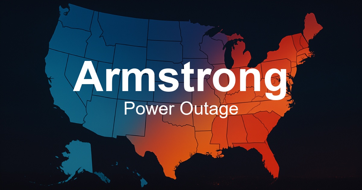 Armstrong Power Outages - Live Outage Map & Current Status