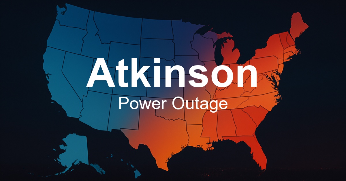 Atkinson Power Outages - Live Outage Map & Current Status