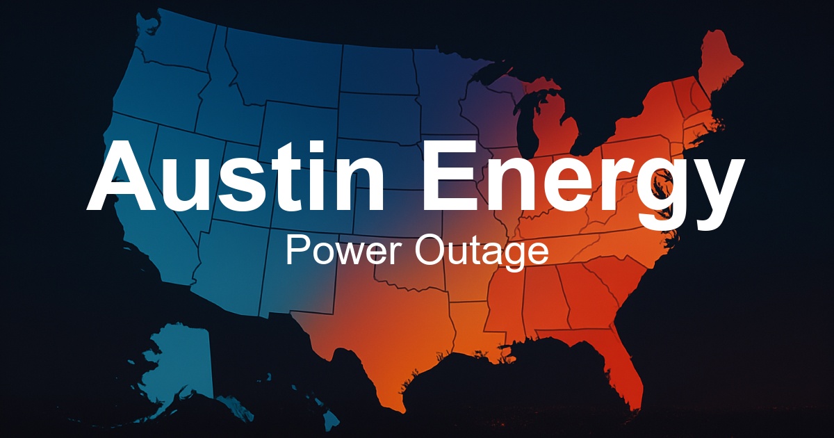 Austin Energy Power Outages - Live Outage Map & Current Status