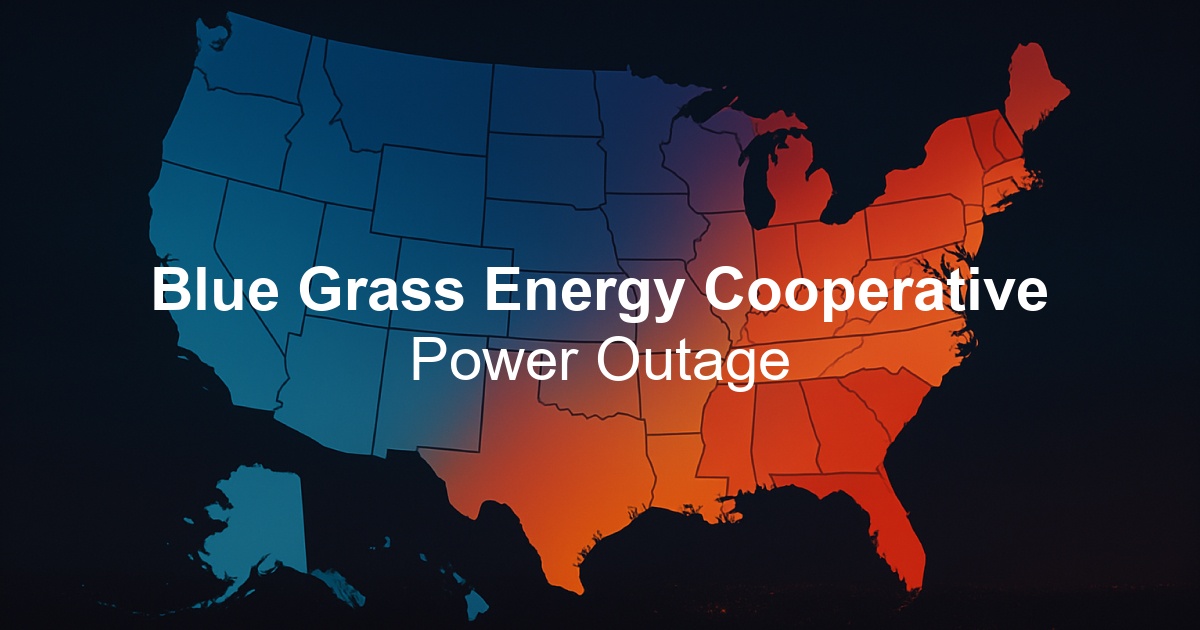 Blue Grass Energy Cooperative Power Outages - Live Outage Map & Current ...