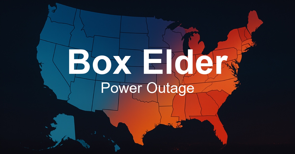 Box Elder Power Outages - Live Outage Map & Current Status