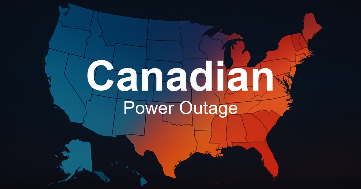Canadian Power Outages - Live Outage Map & Current Status