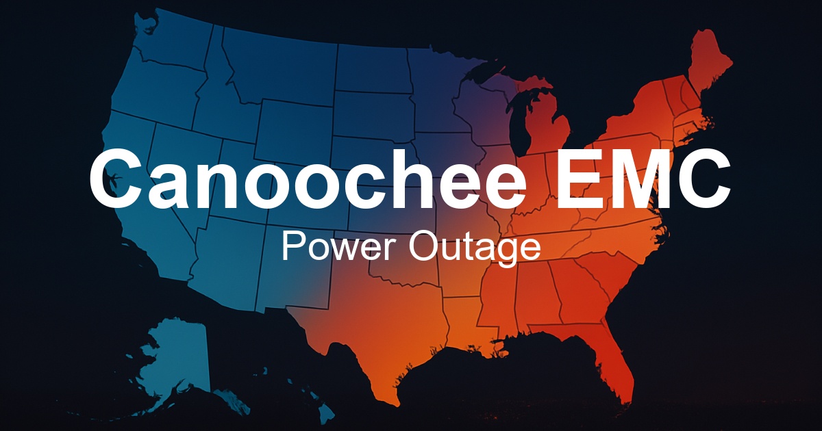 Canoochee EMC Power Outages - Live Outage Map & Current Status