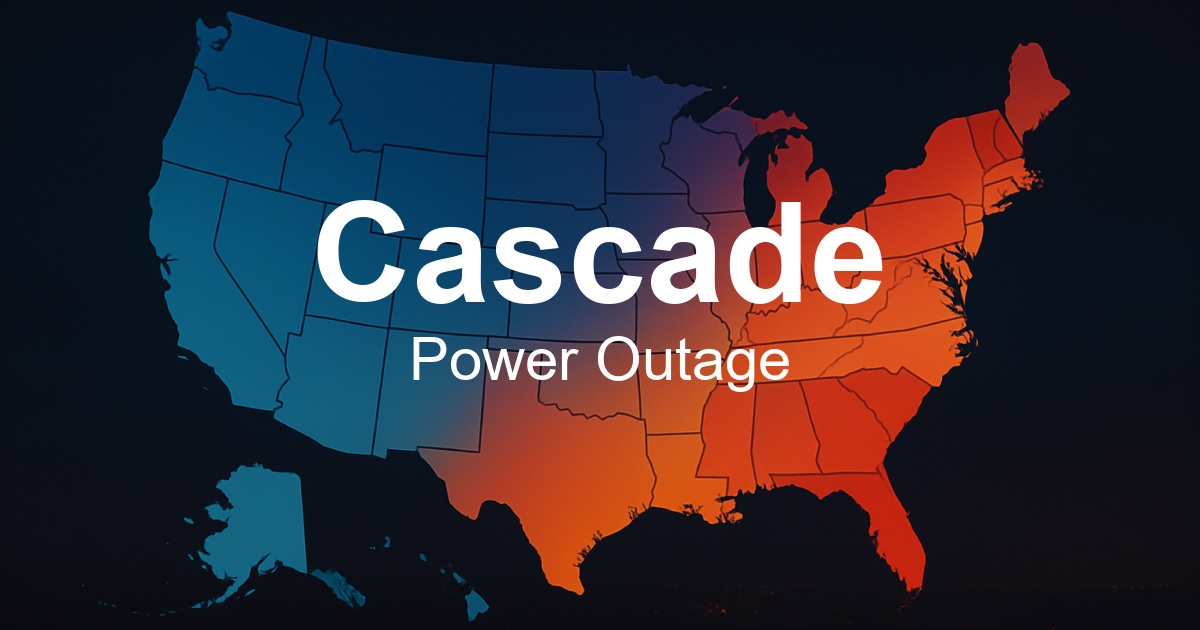 Cascade Power Outages - Live Outage Map & Current Status