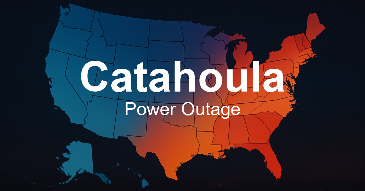 Catahoula Power Outages - Live Outage Map & Current Status