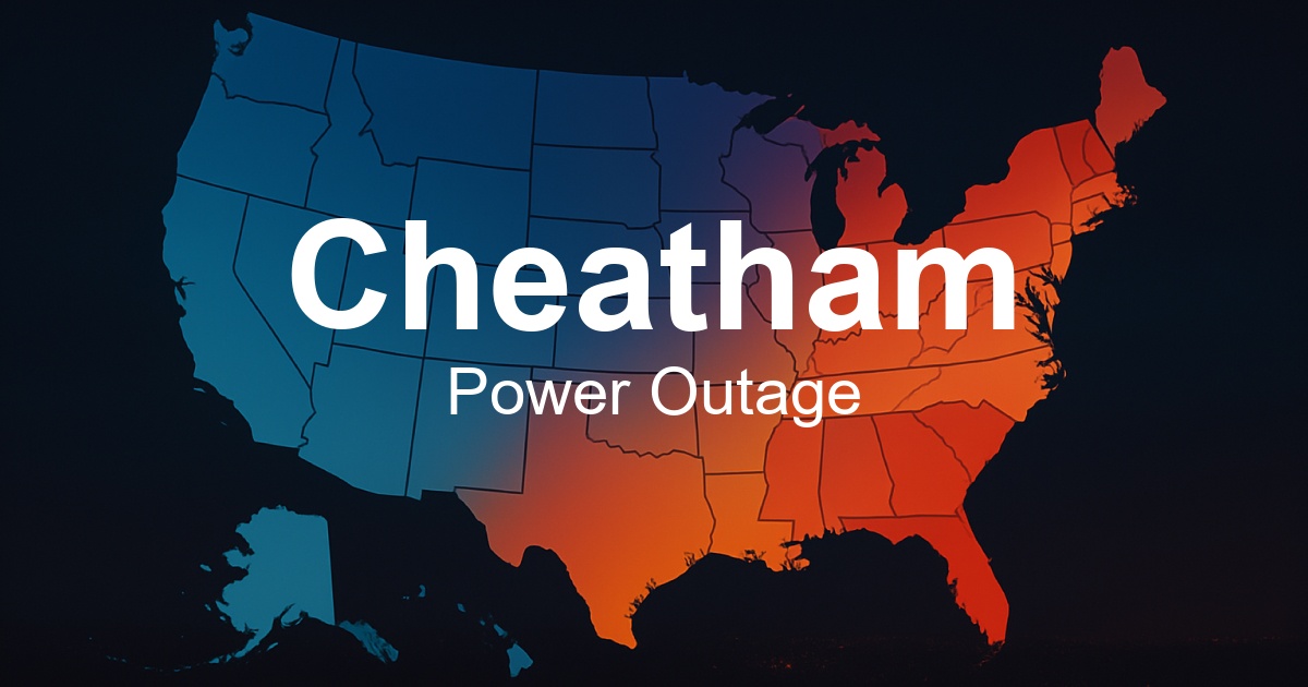 Cheatham Power Outages - Live Outage Map & Current Status