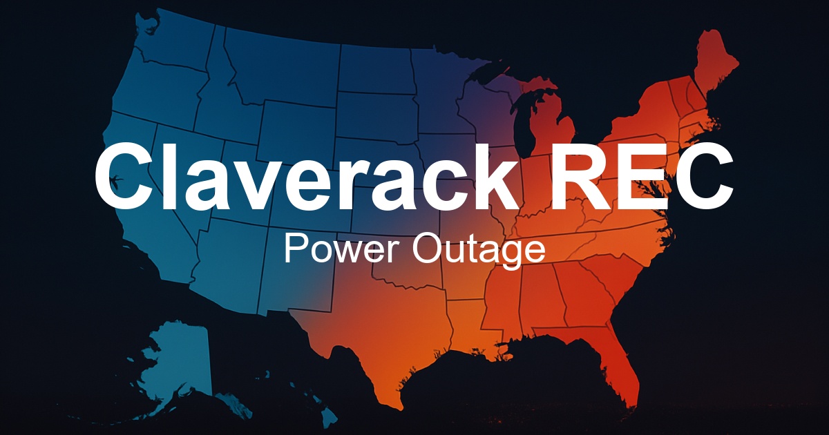 Claverack REC Power Outages - Live Outage Map & Current Status