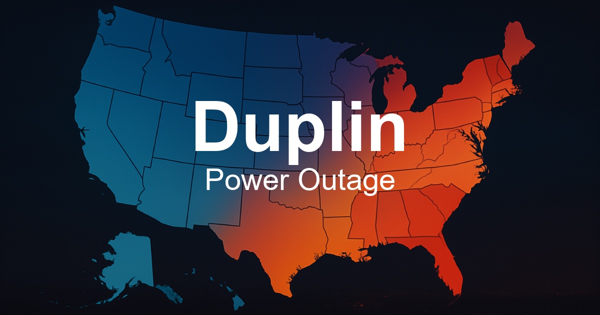 Duplin Power Outages - Live Outage Map & Current Status