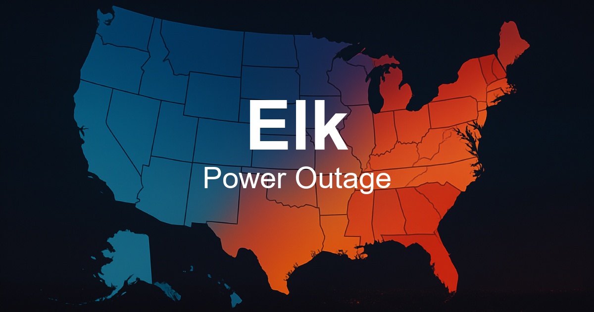 Elk Power Outages - Live Outage Map & Current Status