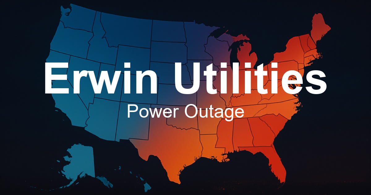 Erwin Utilities Power Outages - Live Outage Map & Current Status