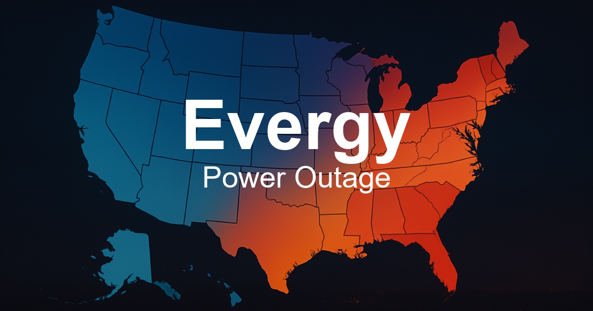 Evergy Power Outages - Live Outage Map & Current Status