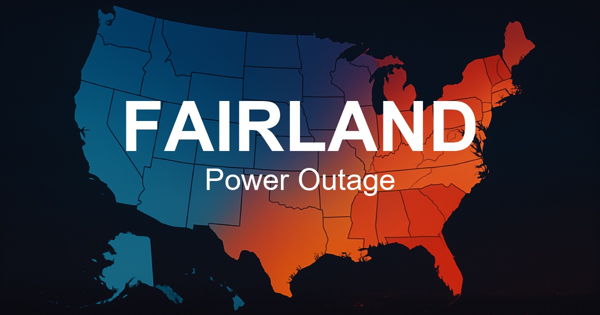 FAIRLAND Power Outages - Live Outage Map & Current Status