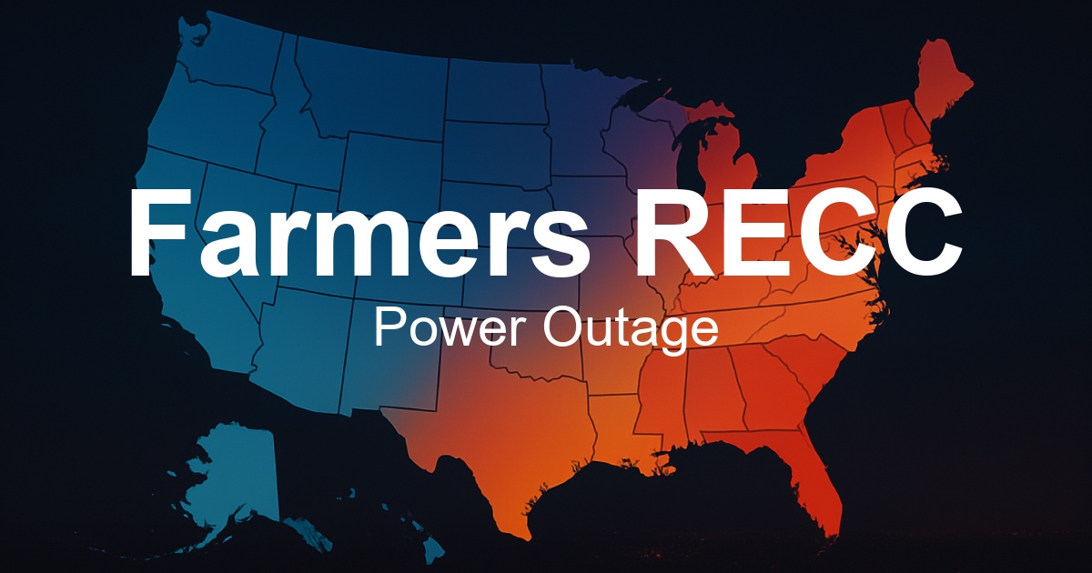 Farmers RECC Power Outages - Live Outage Map & Current Status