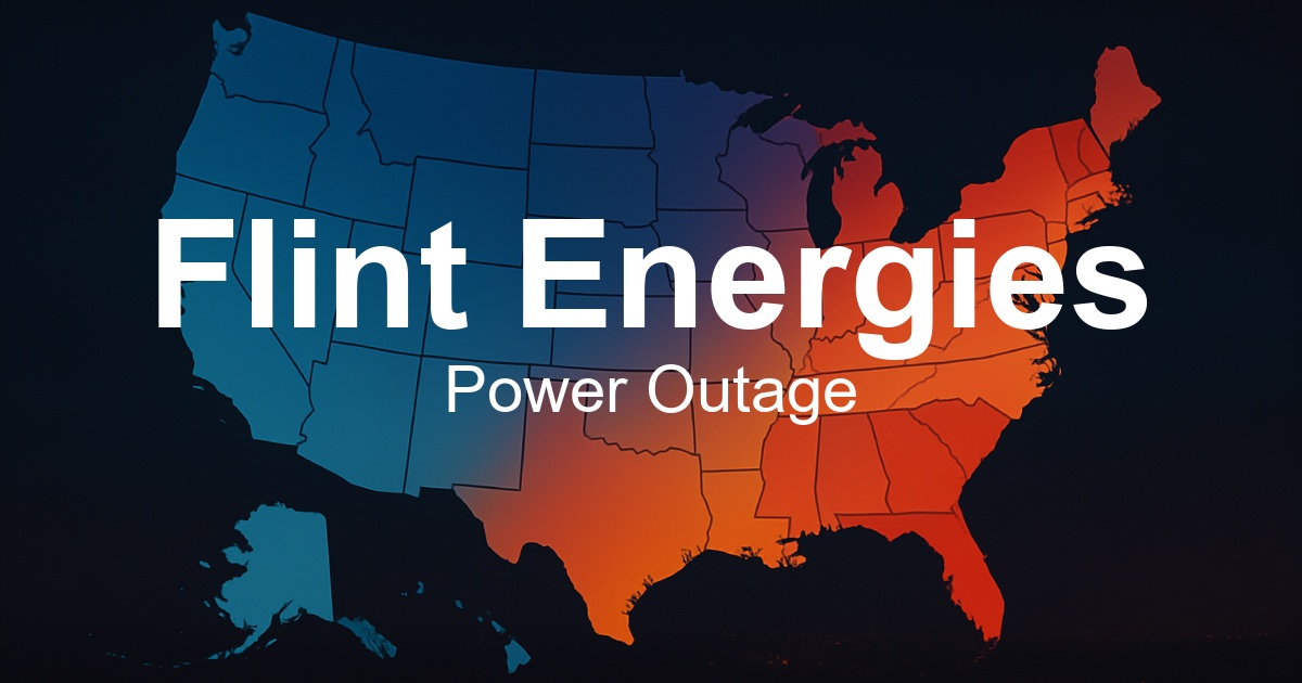 Flint Energies Power Outages - Live Outage Map & Current Status