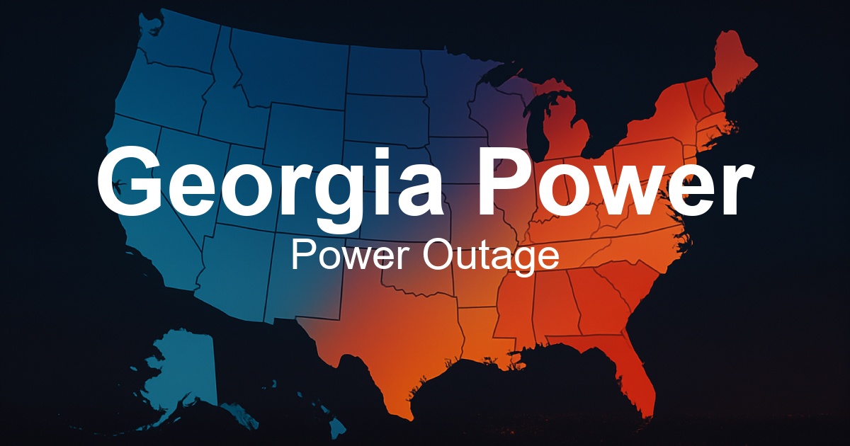 Georgia Power Power Outages - Live Outage Map & Current Status