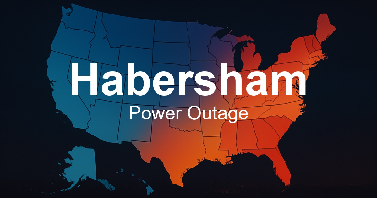 Habersham Power Outages - Live Outage Map & Current Status