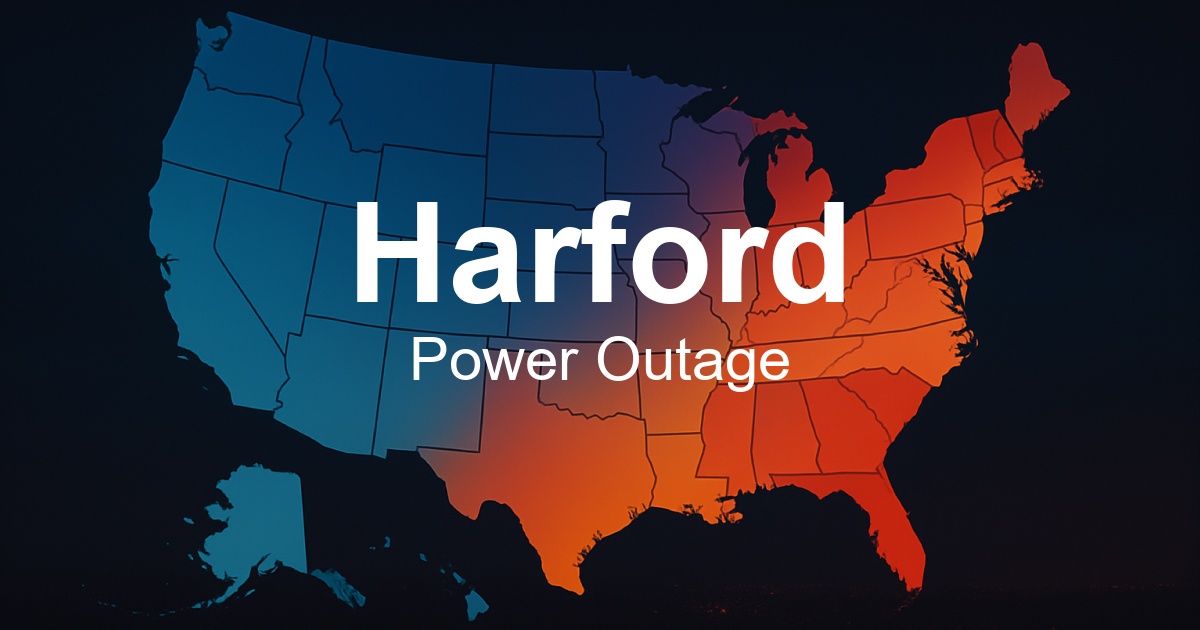 Harford Power Outages - Live Outage Map & Current Status