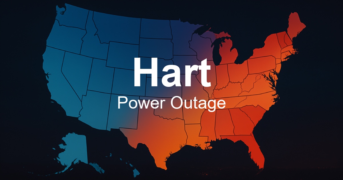 Hart Power Outages - Live Outage Map & Current Status
