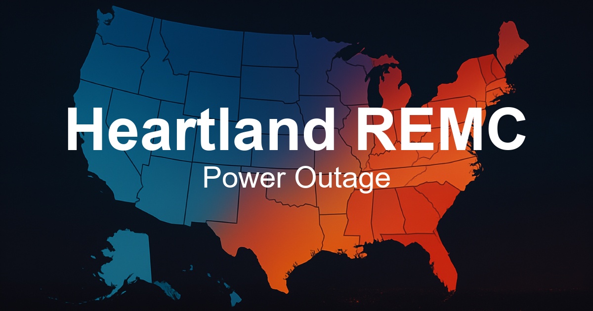 Heartland REMC Power Outages - Live Outage Map & Current Status