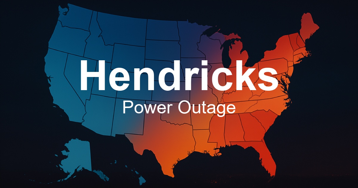 Hendricks Power Outages - Live Outage Map & Current Status
