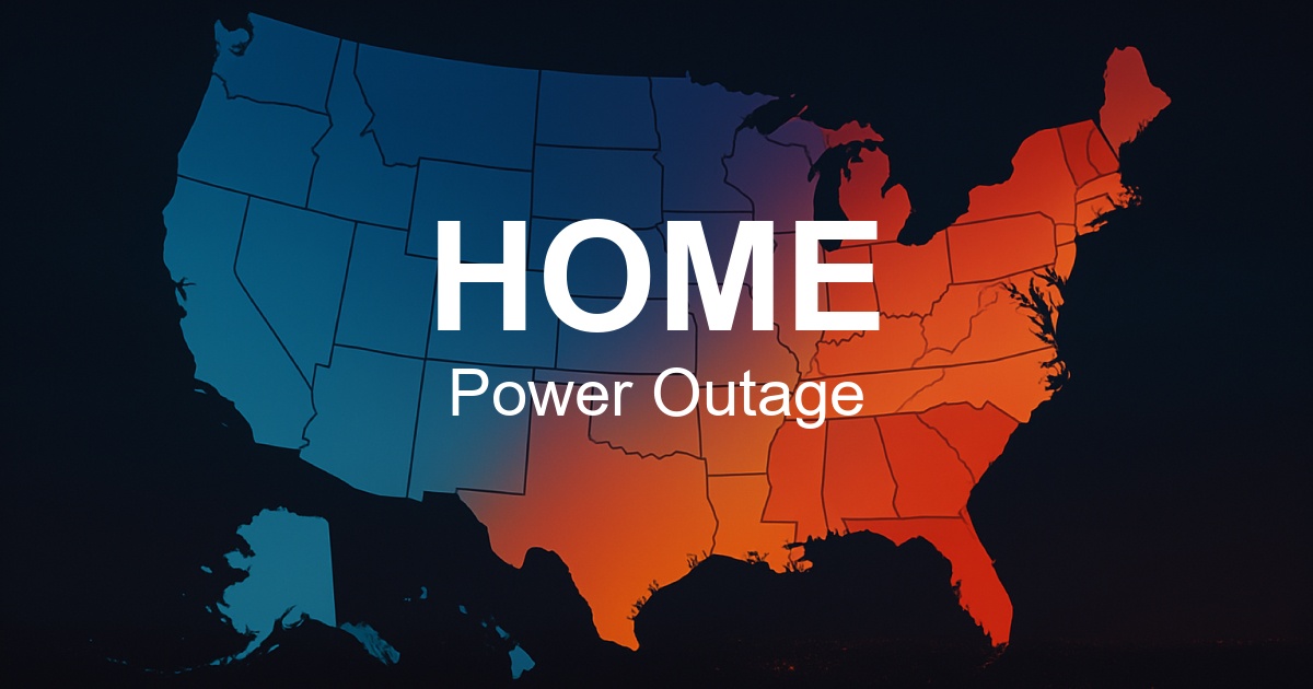 HOME Power Outages - Live Outage Map & Current Status
