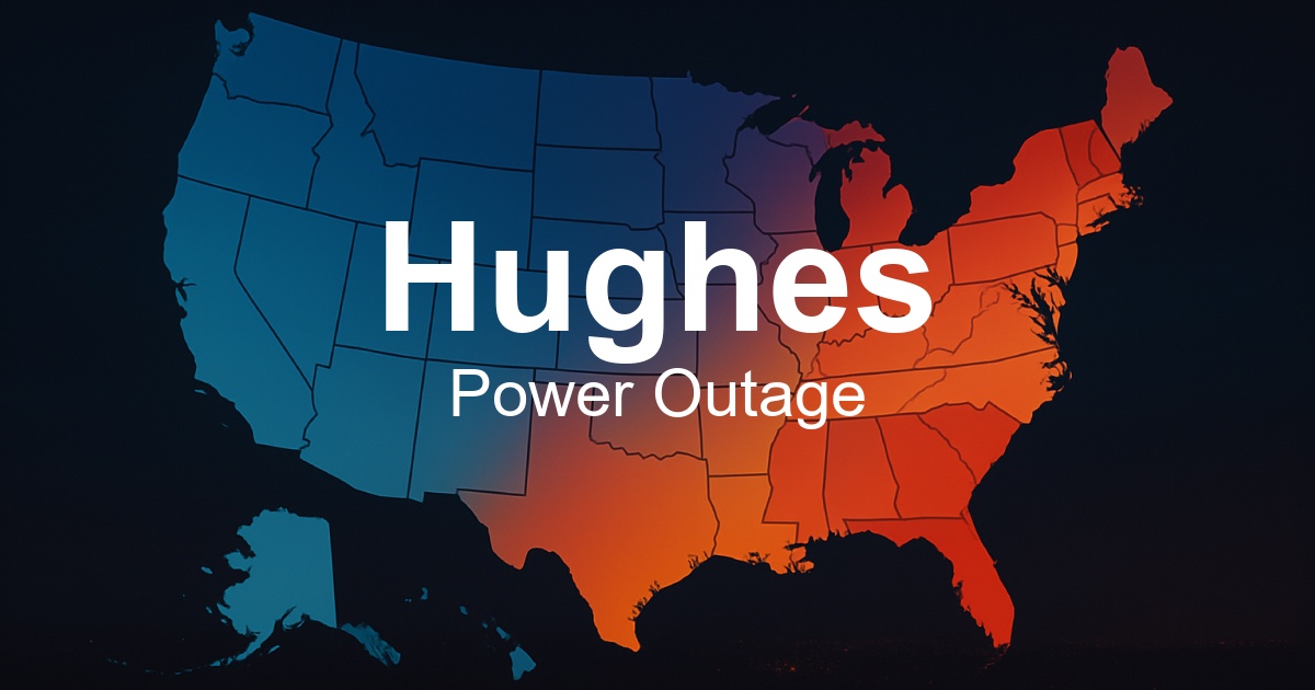 Hughes Power Outages - Live Outage Map & Current Status