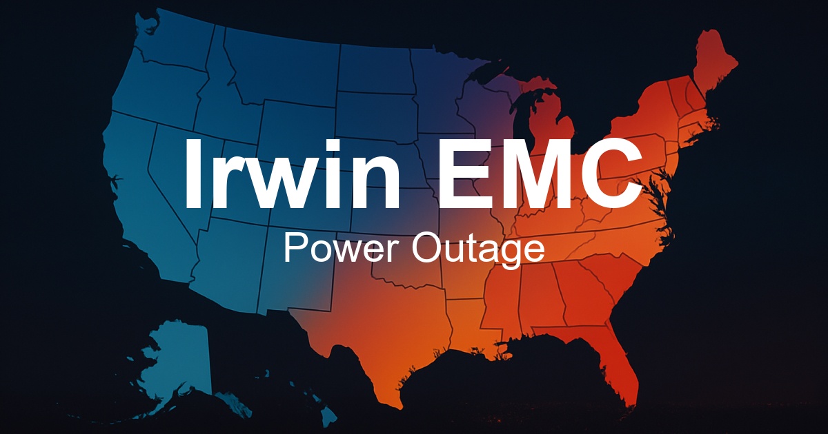 Irwin EMC Power Outages - Live Outage Map & Current Status
