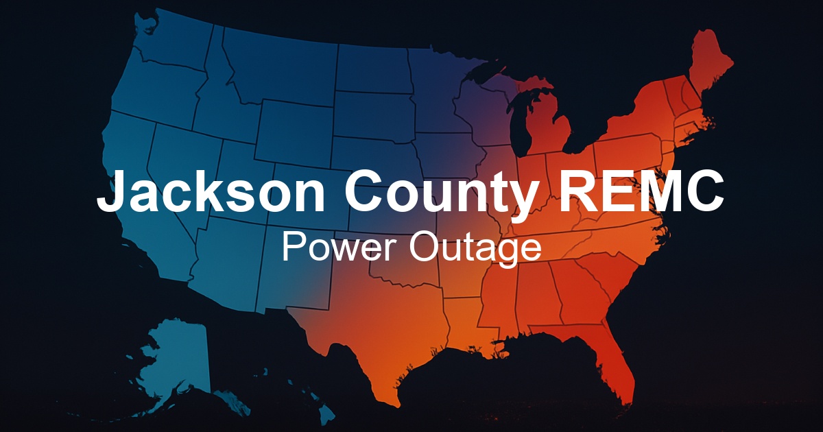 Jackson County REMC Power Outages - Live Outage Map & Current Status