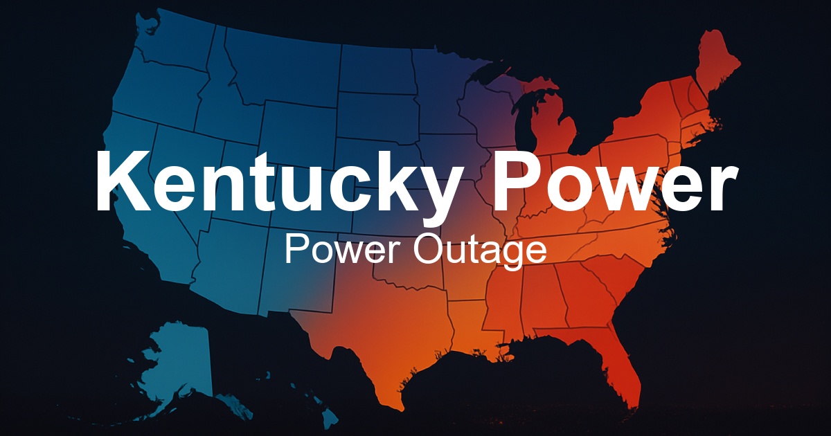 Kentucky Power Power Outages - Live Outage Map & Current Status
