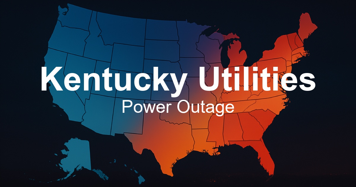 Kentucky Utilities Power Outages - Live Outage Map & Current Status
