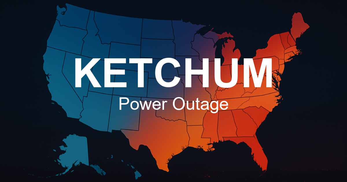 KETCHUM Power Outages - Live Outage Map & Current Status