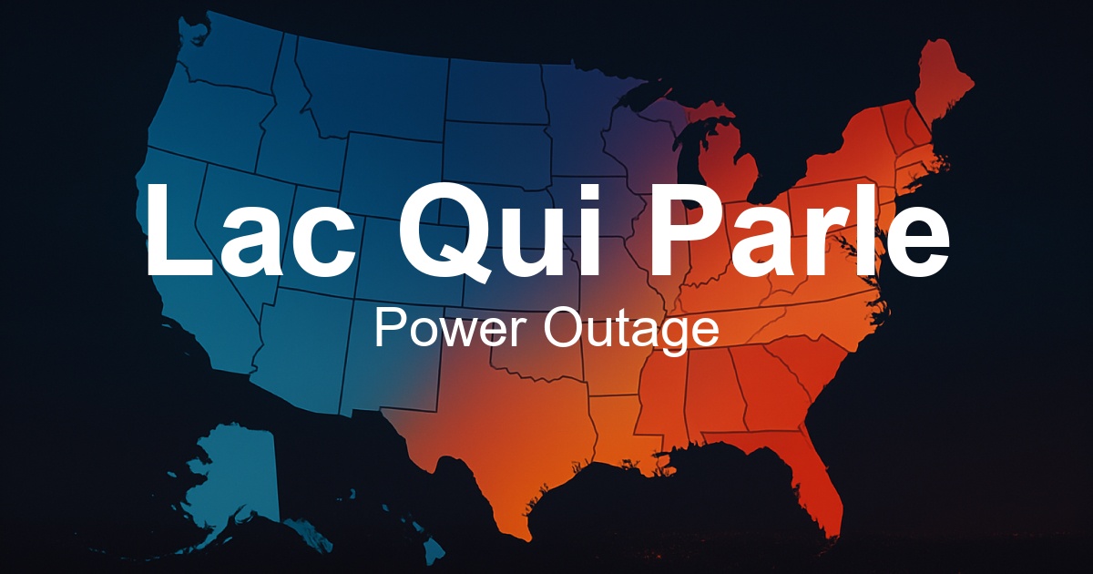 Lac Qui Parle Power Outages - Live Outage Map & Current Status