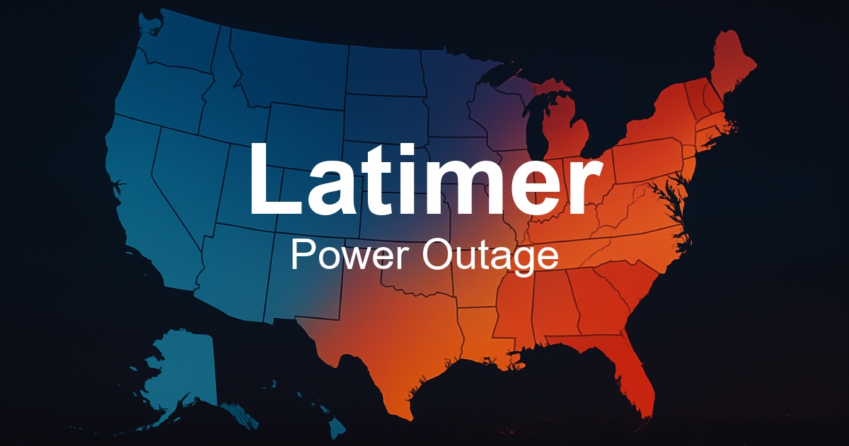 Latimer Power Outages - Live Outage Map & Current Status