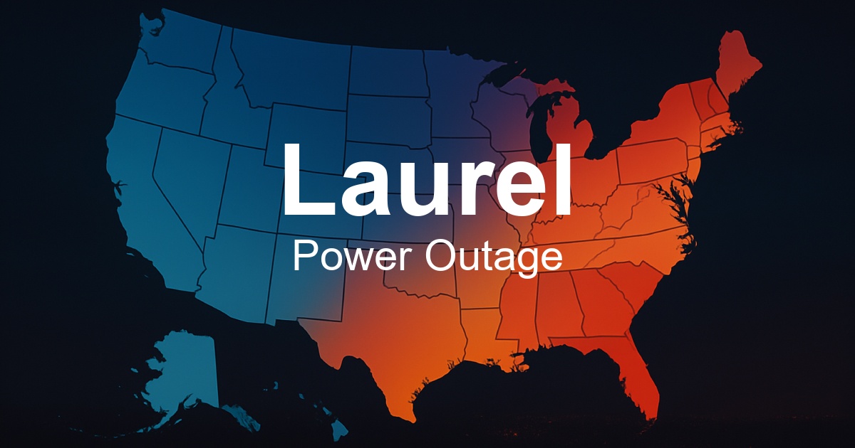 Laurel Power Outages - Live Outage Map & Current Status