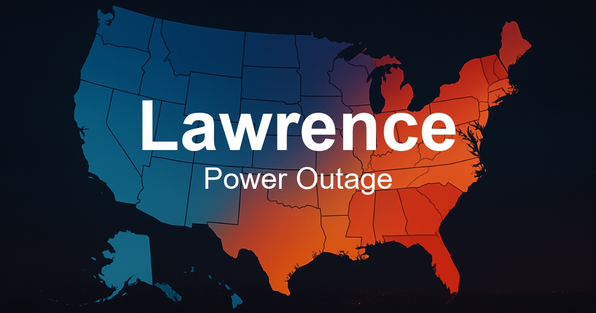 Lawrence Power Outages - Live Outage Map & Current Status