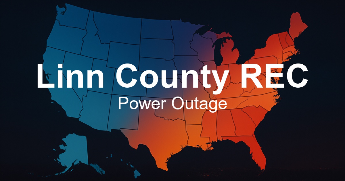Linn County REC Power Outages - Live Outage Map & Current Status