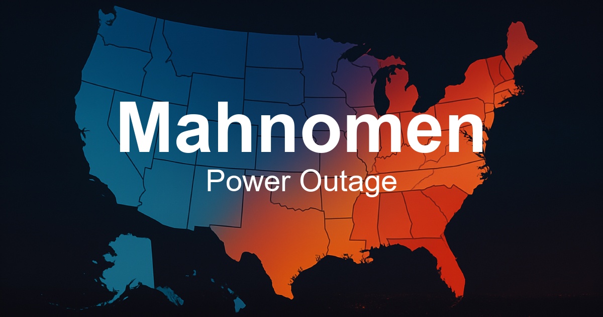 Mahnomen Power Outages - Live Outage Map & Current Status