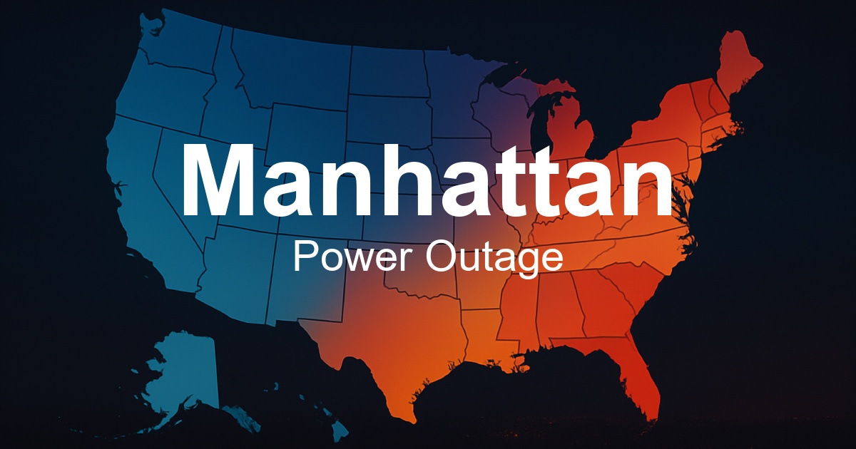 Manhattan Power Outages - Live Outage Map & Current Status
