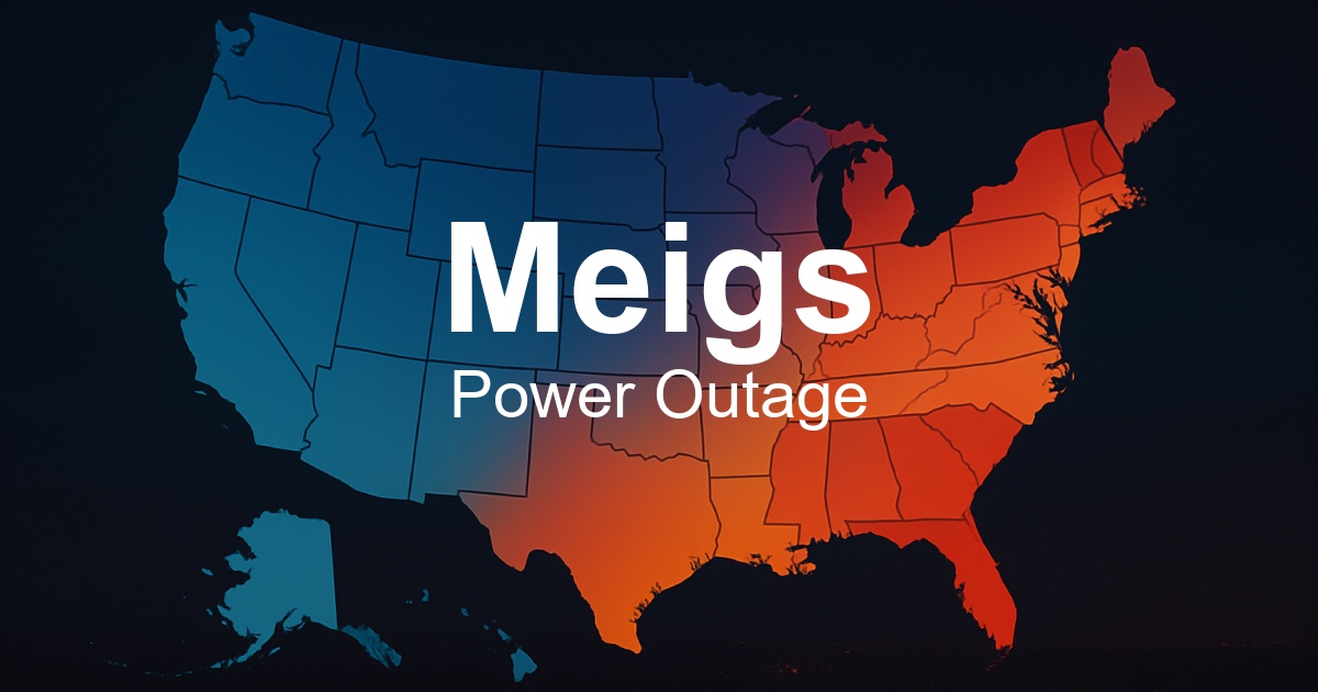 Meigs Power Outages - Live Outage Map & Current Status