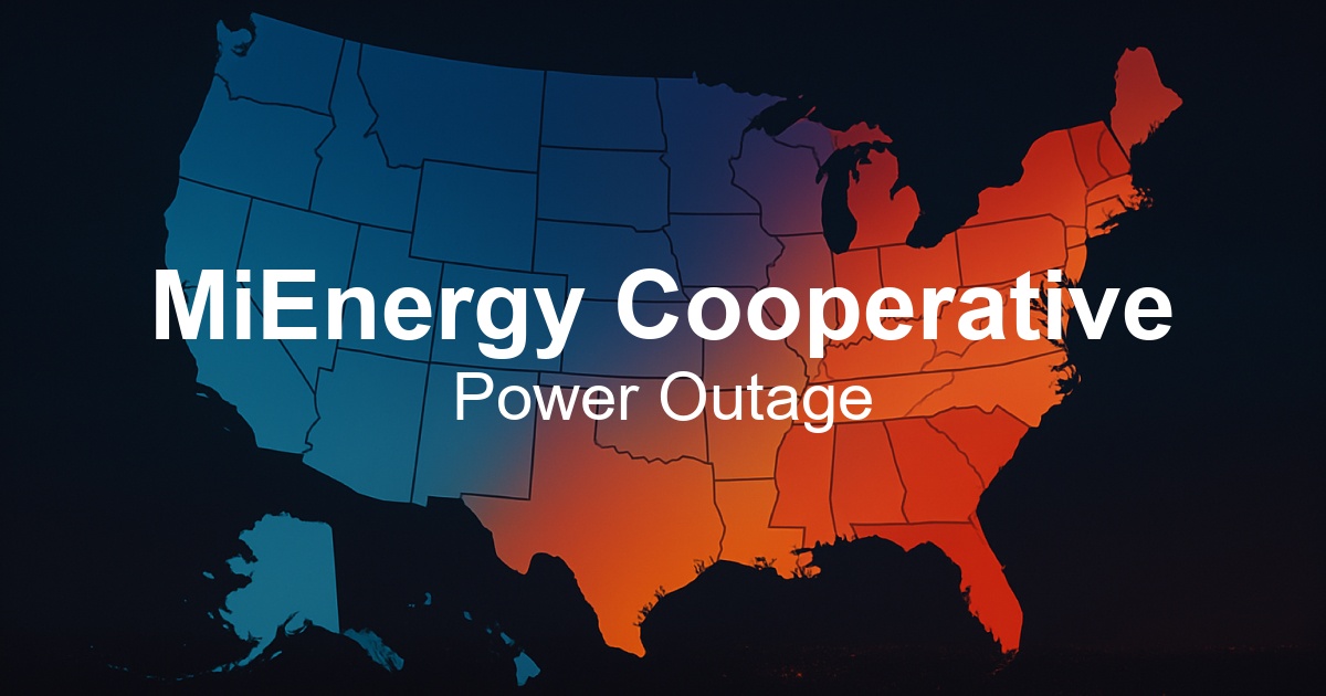 MiEnergy Cooperative Power Outages - Live Outage Map & Current Status