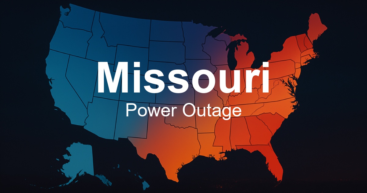 Missouri Power Outages - Live Outage Map & Current Status