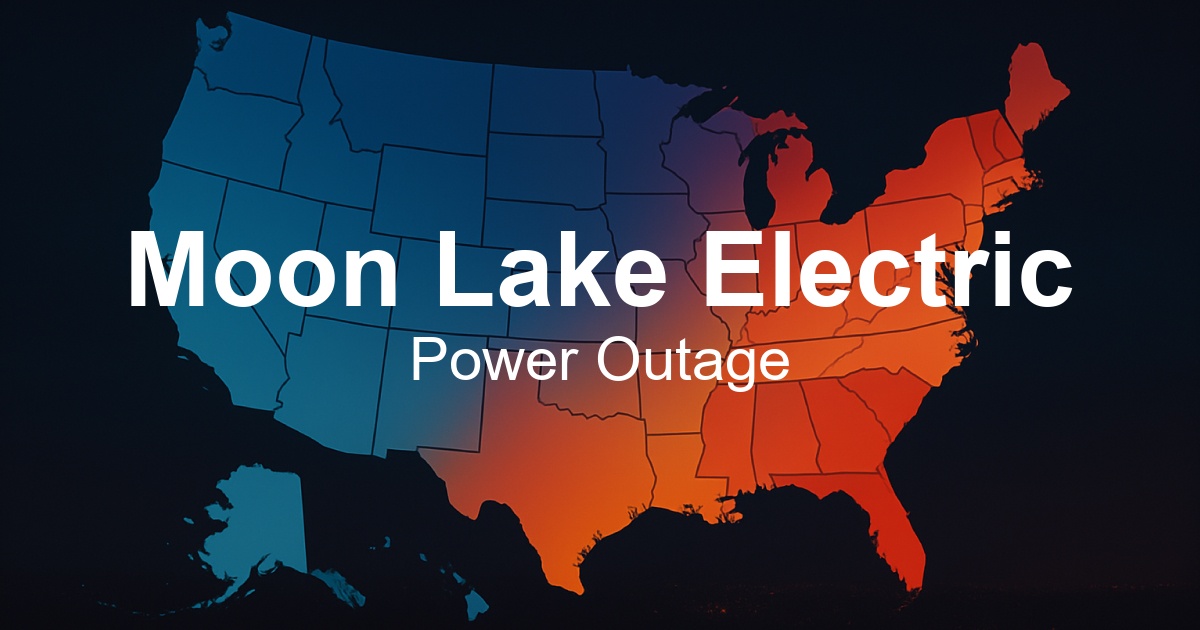 Moon Lake Electric Power Outages - Live Outage Map & Current Status