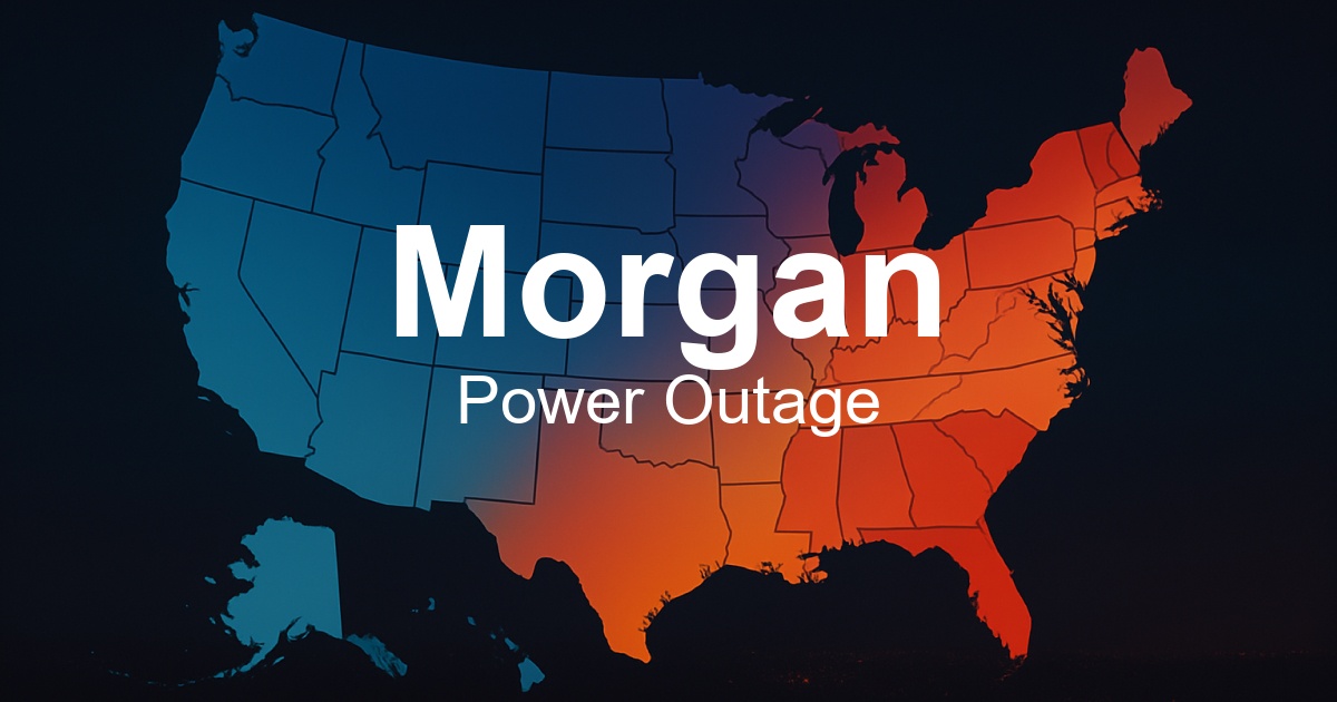 Morgan Power Outages - Live Outage Map & Current Status