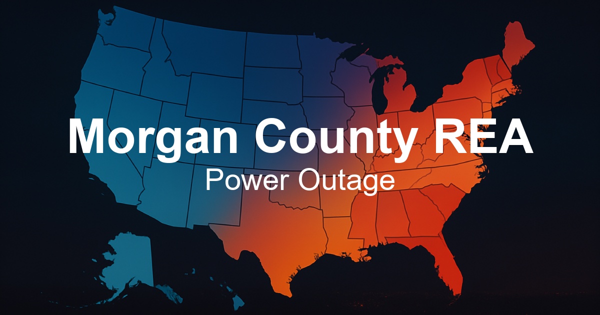 Morgan County REA Power Outages - Live Outage Map & Current Status