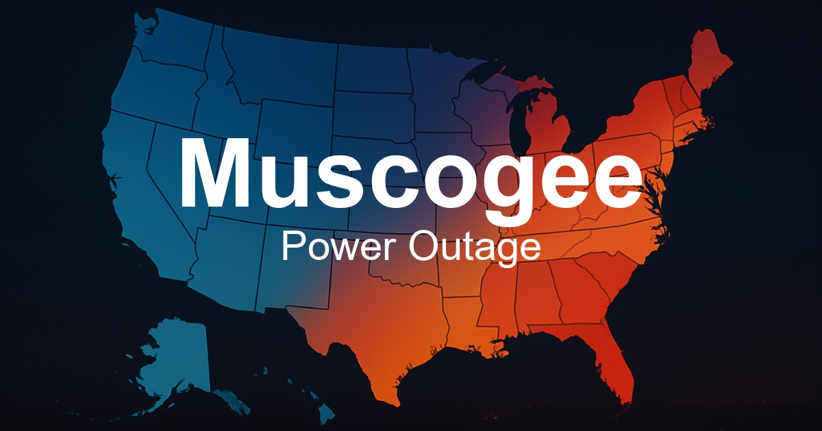 Muscogee Power Outages - Live Outage Map & Current Status