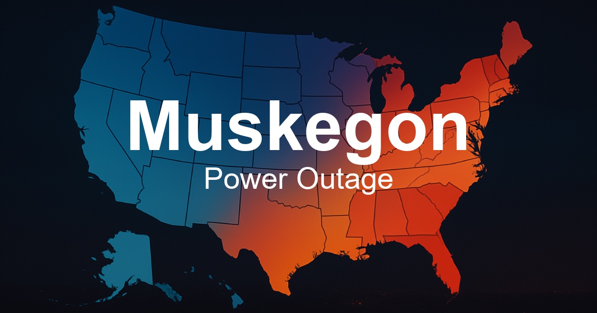 Muskegon Power Outages - Live Outage Map & Current Status